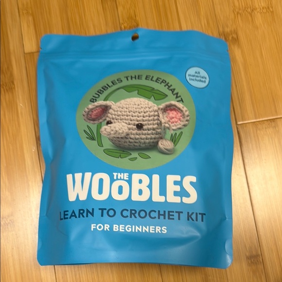 Woobles | Other | The Woobles Crochet Kit Bubbles The Elephant Nwt ...